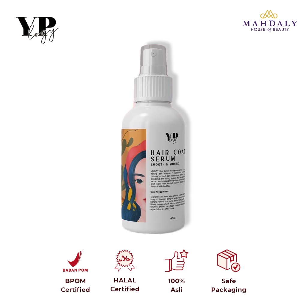 Jual YP LOGY Cuticle Hair Coat / Hair Serum 60 ml | Shopee Indonesia