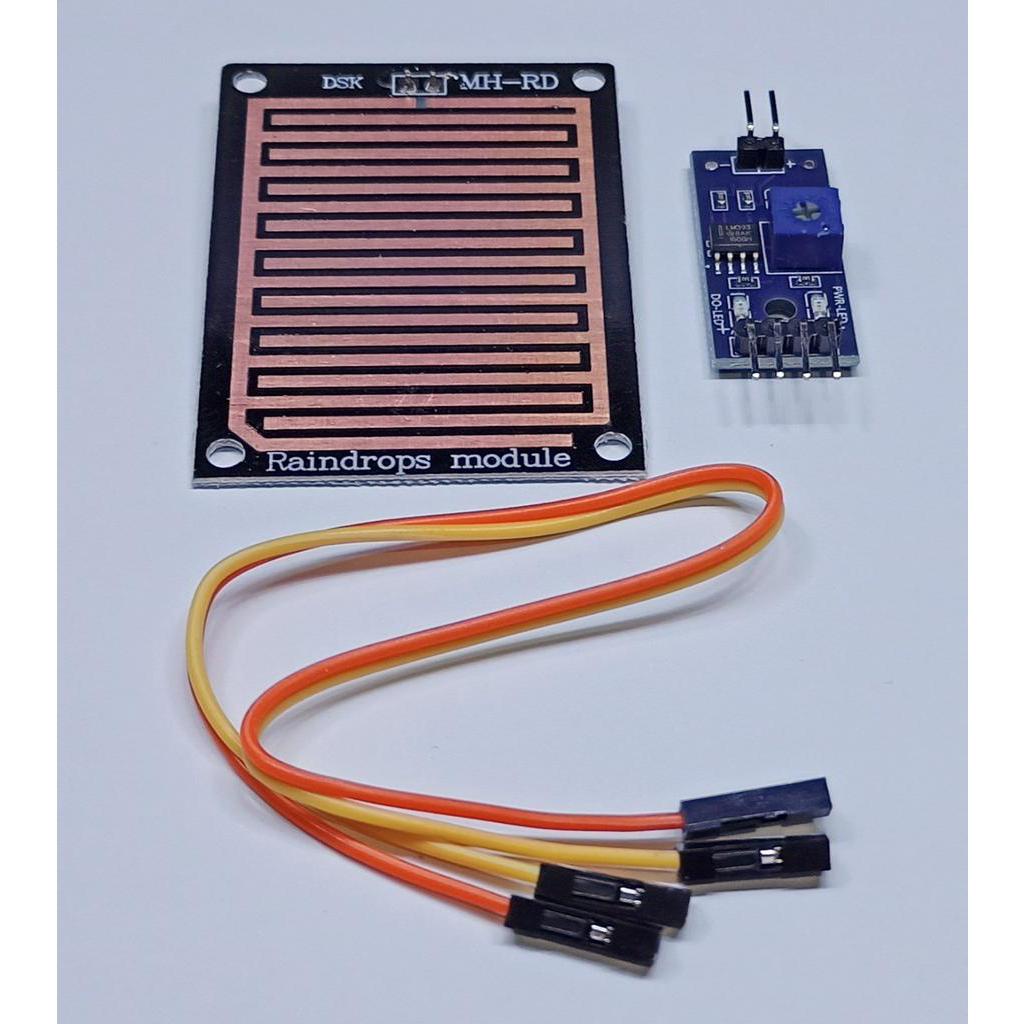 Jual Humidity and Rain Drop Module Sensor Air Hujan dan Kelembaban ...