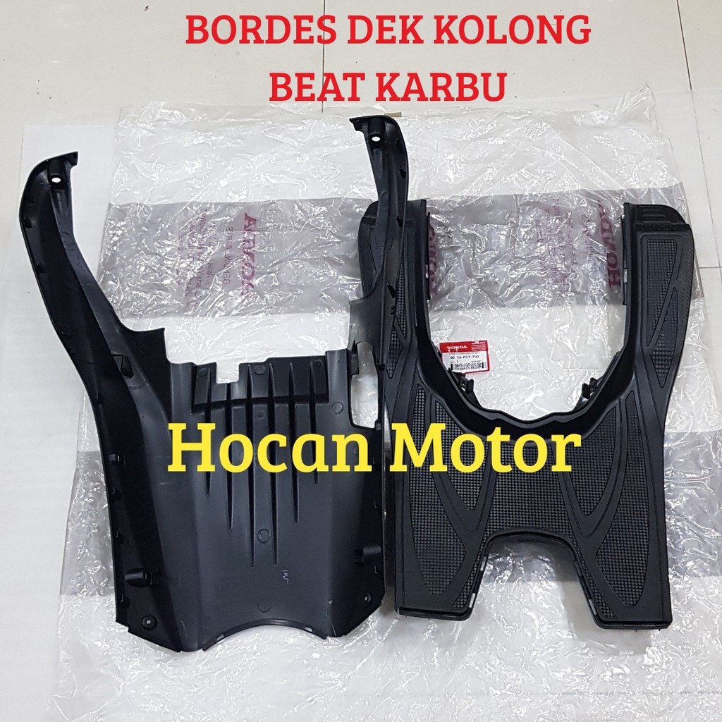 Jual BORDES INJAKAN KAKI PLUS DEK KOLONG BEAT KARBU 0643A-KVY-700 ASLI AHM | Shopee Indonesia