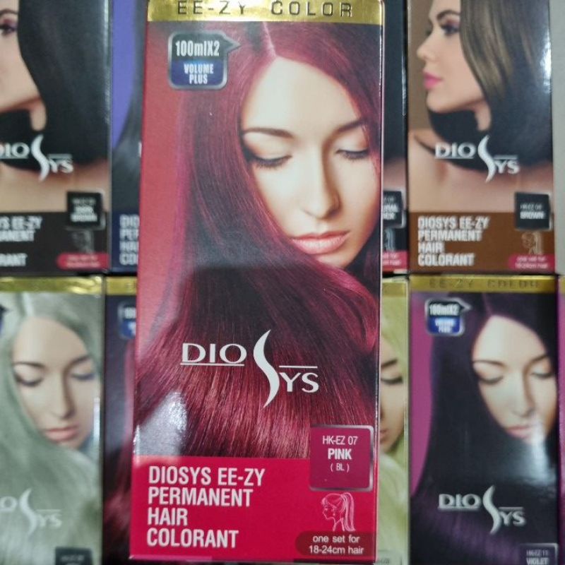 Jual Y2000/Diosys Cat Rambut/ Pewarna Rambut Permanen/ Hair Colouring ...