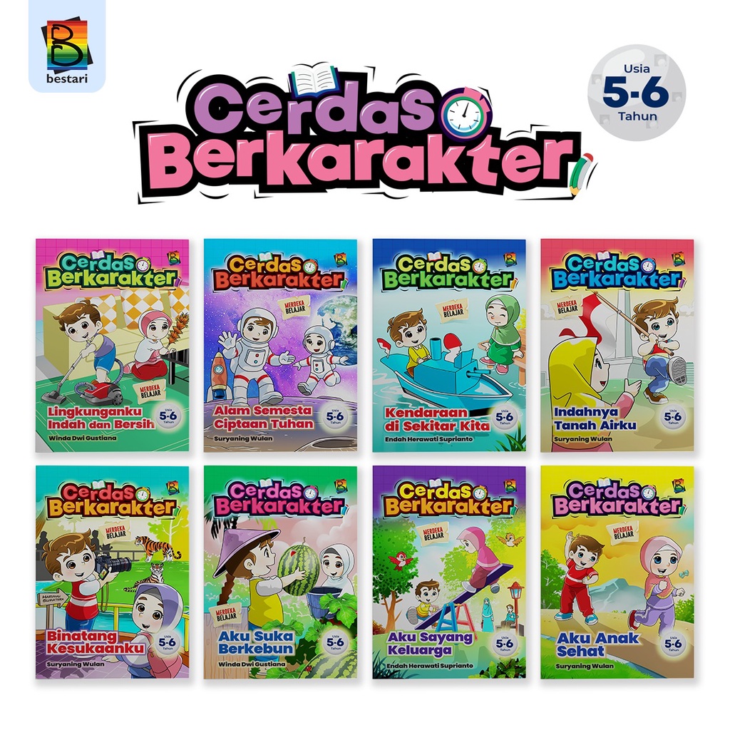 Jual Buku TK/PAUD Kurikulum Merdeka Belajar - Paket Cerdas Berkarakter ...