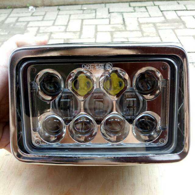 Jual Lampu Daymaker Kotak PNP GL 100 WIN 100 GL MAX Silver Chrome ...
