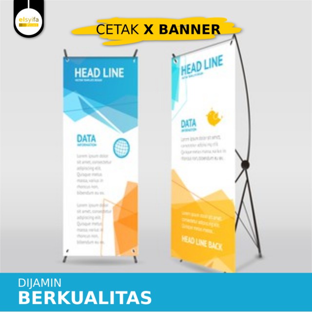 Jual X-BANNER GRATIS DISAIN "PROMO" | Shopee Indonesia