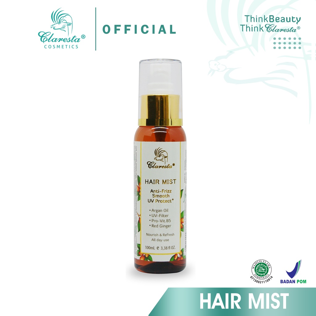 Jual Claresta Hair Mist Spray untuk Rambut Kering dan Bercabang ...