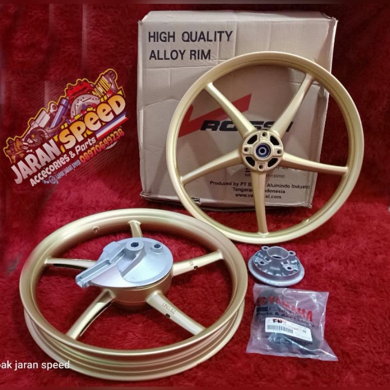 Jual Velg Set Vrossi Copy RCB PNP CB GL MP TIGER | Shopee Indonesia