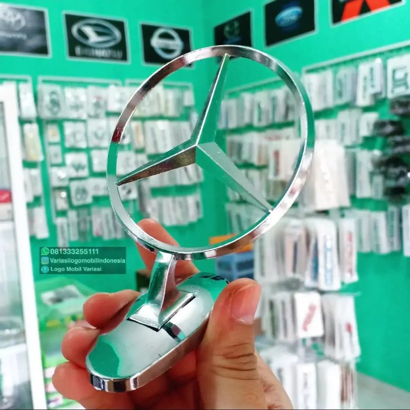 Jual Emblem logo AMG ukuran original AMG mercedes benz brabus ...