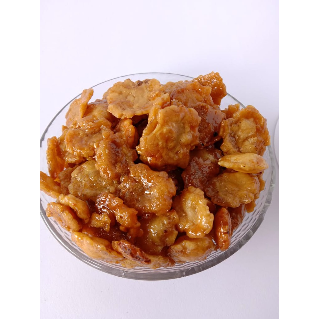 Jual Emping Manis 1kg Khas Cirebon // Emping Belinjo // Emping Melinjo ...