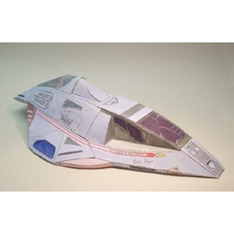 Jual Star Trek Delta Flyer Papercraft | Shopee Indonesia