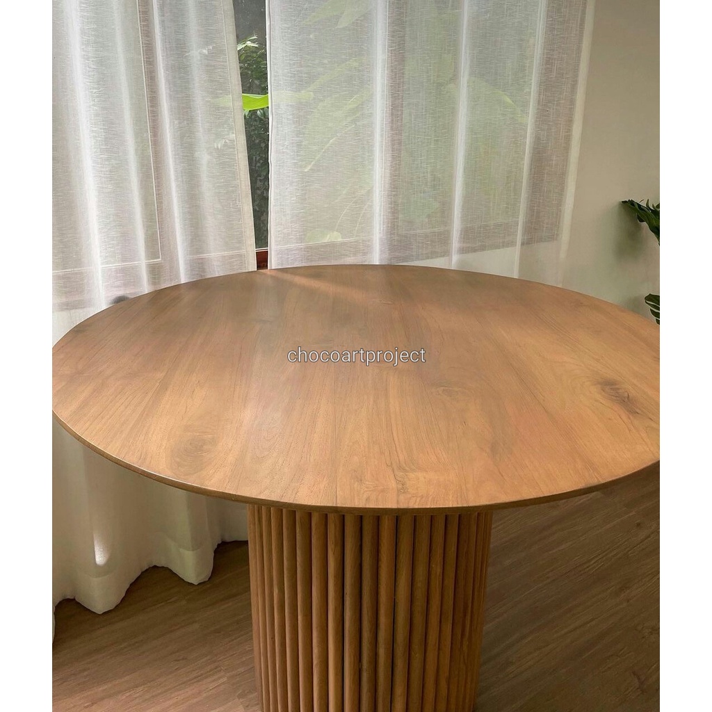 Jual meja modern / meja galery / meja makan custom by chocoart project ...