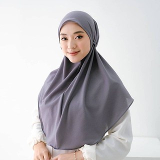 Jual Jilbab Instan / Kerudung Bergo Hamidah Diamond Size 65 x 75 cm Oleh-oleh Haji dan Umroh ...