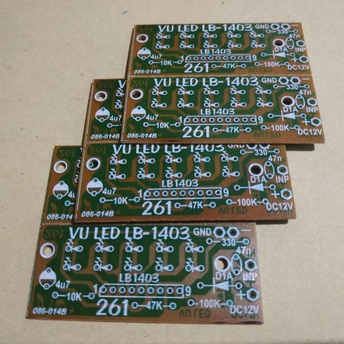 Jual PCB LED VU Display LB1403 LB 1403 Mono 261 iti-33 Ayo Beli ...