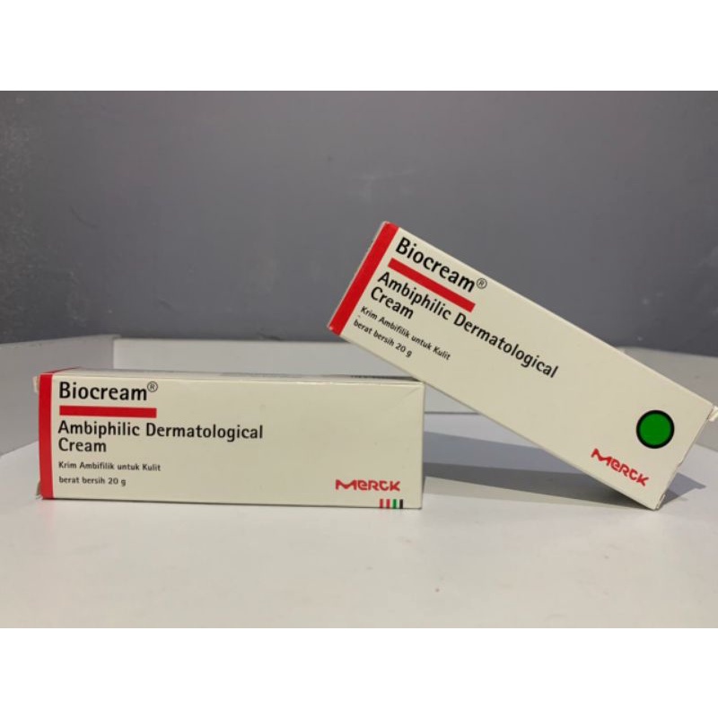 Jual Biocream 20g, Ambiphilic Dermatological krim | Shopee Indonesia