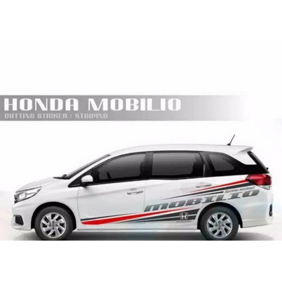 Jual Stiker Mobil stiker cutting stiker mobil Honda Mobilio striping ...