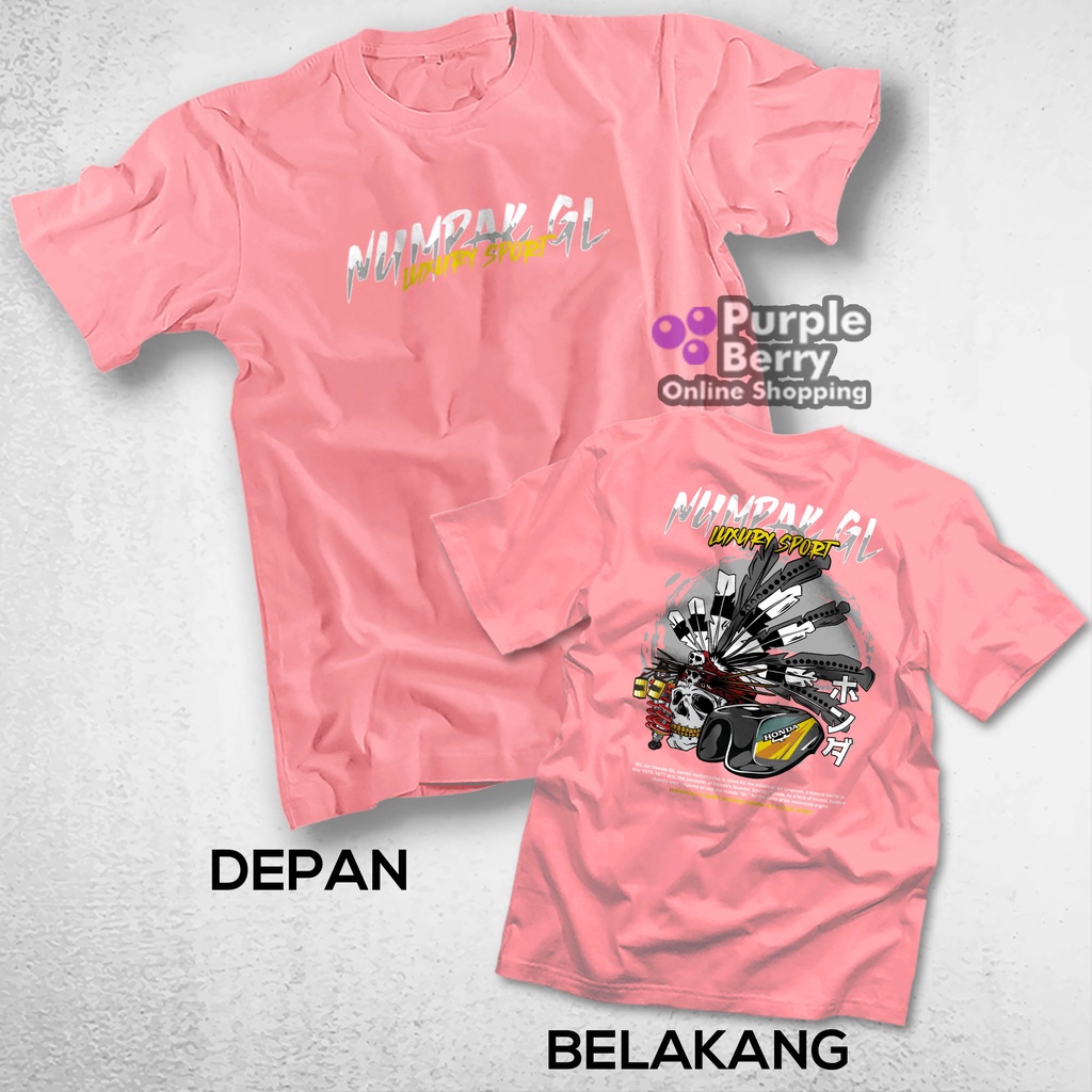 Jual Kaos Honda GL Luxury Sport Numpak GL - Baju Distro Racing Motor Herex Honda Gank | A1446 ...