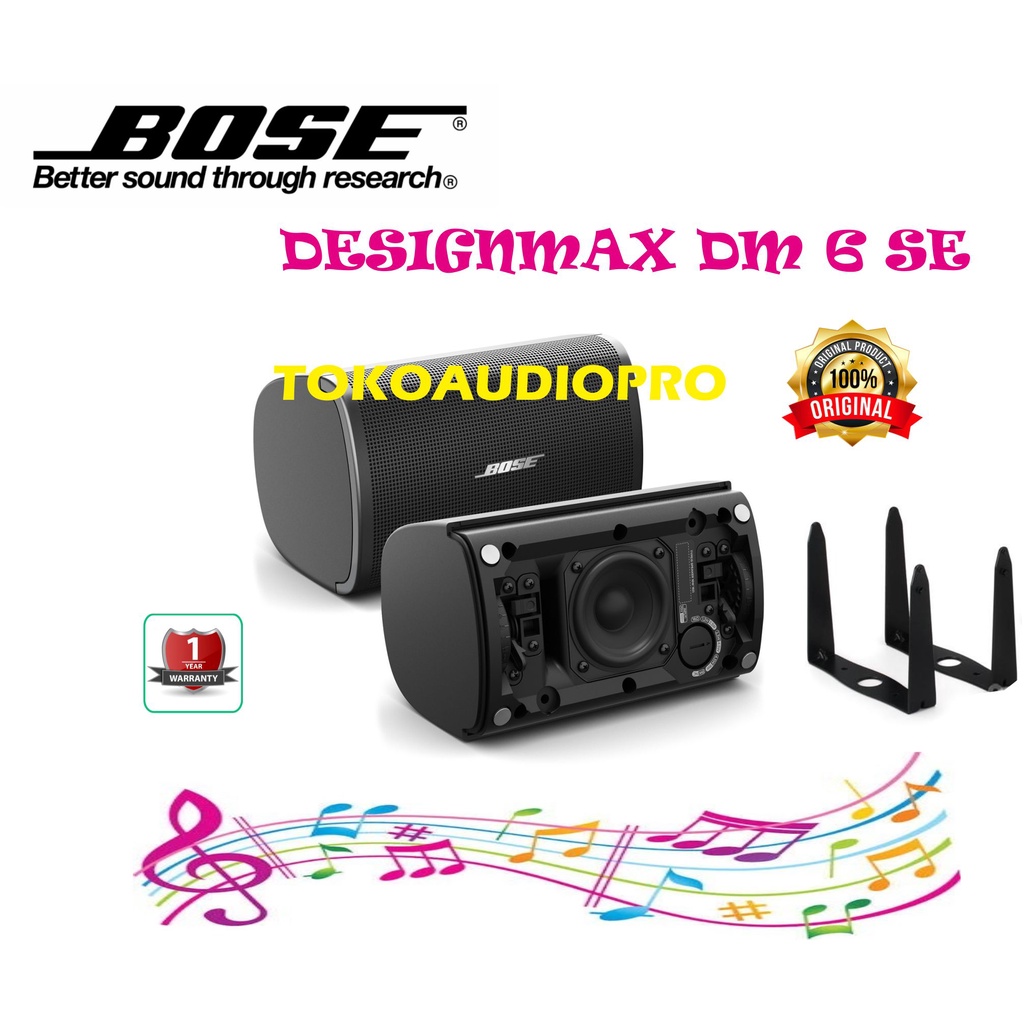 Jual Speaker Bose DesignMax DM6SE Speaker Wall Mount dm-6se | Shopee ...