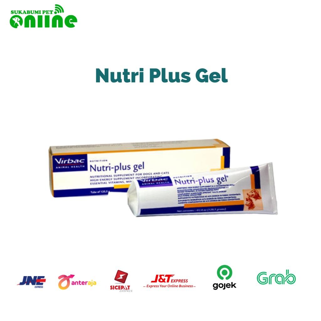 Jual Nutriplus Gel 120gr Nutri Plus Gel Nutriplus Virbrac 120 gr ...