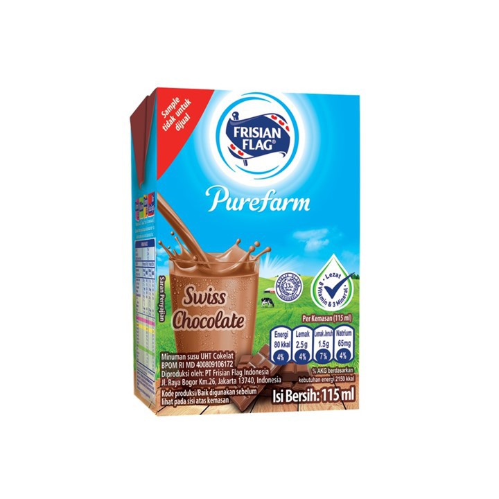 Jual Frisian Flag Susu UHT Swiss Chocolate [Gift] 115 ml | Shopee Indonesia