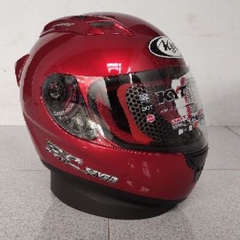 Jual HELM KYT RC7 SOLID MAROON ORIGINAL | FULLFACE HELMET helmet ...