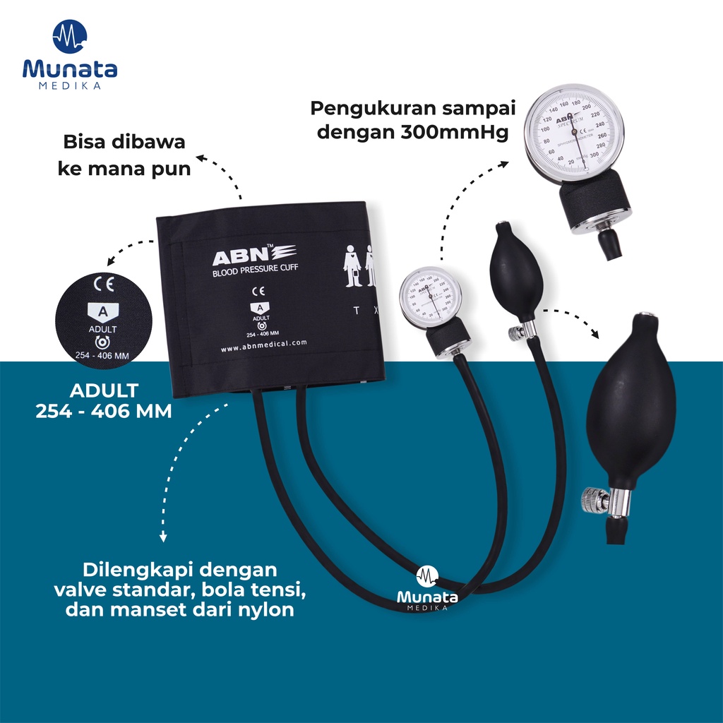 Jual Tensimeter ABN Spectrum Aneroid Atau Tensi ABN | Shopee Indonesia