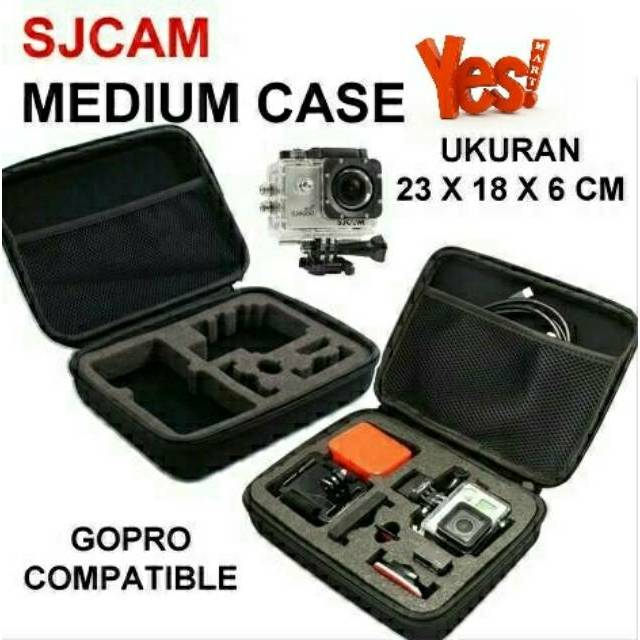 Jual Tas / Hardcase ukuran Medium untuk Sportcam/ActionCam (GoPro ...