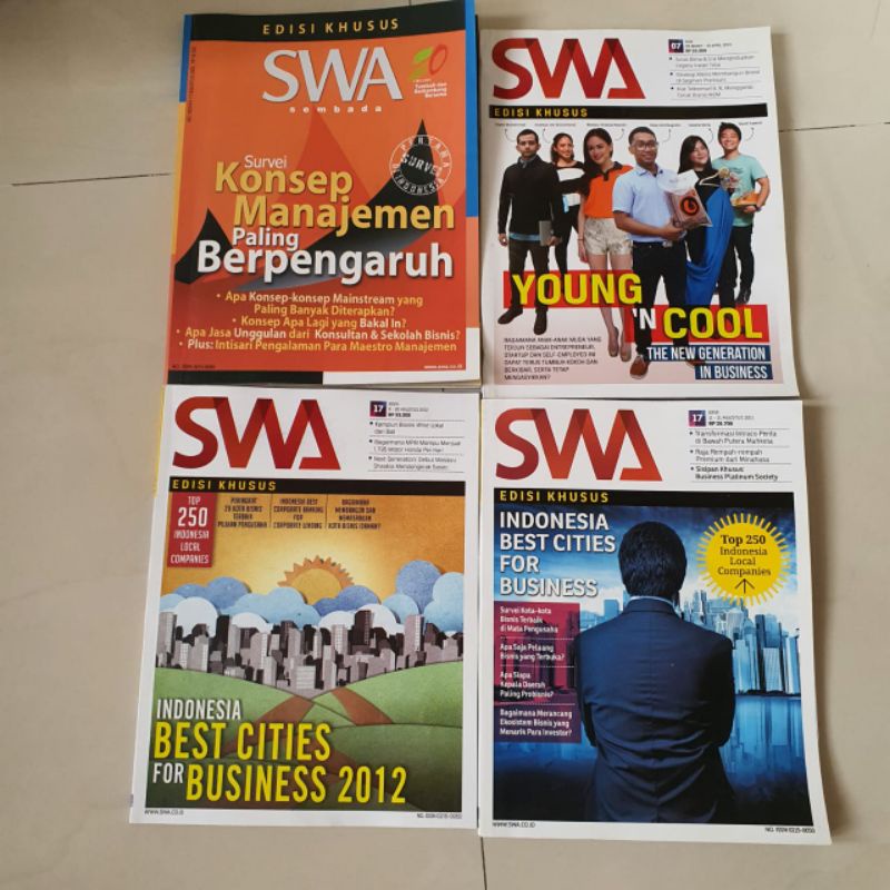 Jual Majalah SWA Edisi Khusus bekas ( baca deskripsi ) | Shopee Indonesia