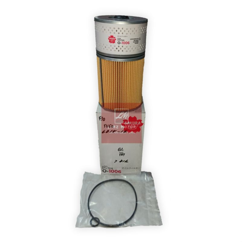 Jual Saringan Oli-Oil Filter Mitsubishi Fuso Truck 516BM 6D15 & PS 190 ...
