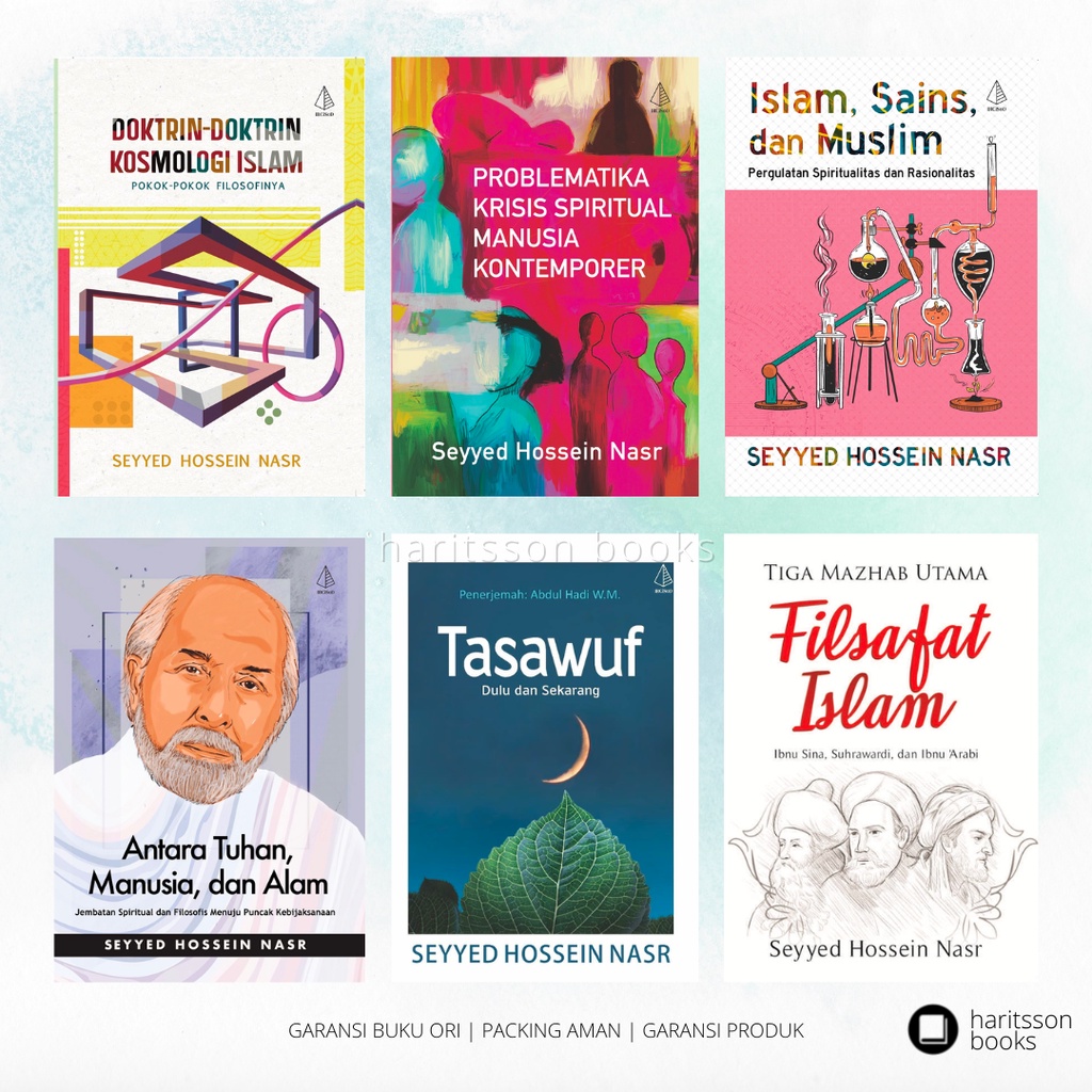 Jual Koleksi Buku Filsafat Islam Tasawwuf Karya Seyyed Hossein Nasr | Shopee Indonesia