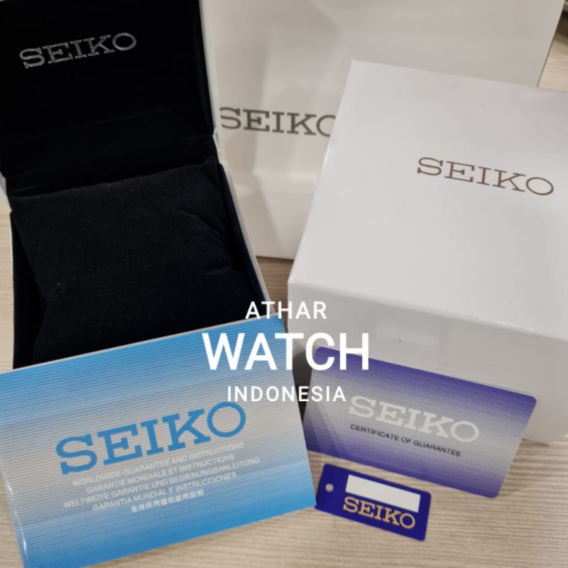 Jual Box Seiko Kotak Seiko Fullset Original | Shopee Indonesia