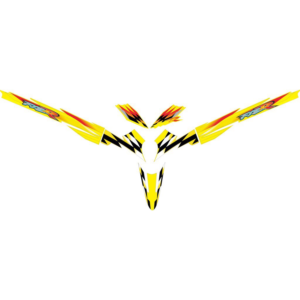 Jual (COD) STRIPING FIZR VARIASI LIMITED SPECIAL EDITION Sticker FIZ R ...