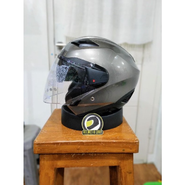 Jual Helm Half Face Zeus Z611 DSIL Double Visor SNI ECE DOT ZS611 611 | Shopee Indonesia