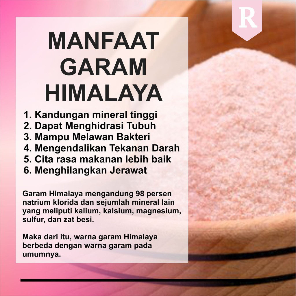 Jual Garam himalaya 200gr garam sehat garam mpasi himsalt Garam Sehat ...