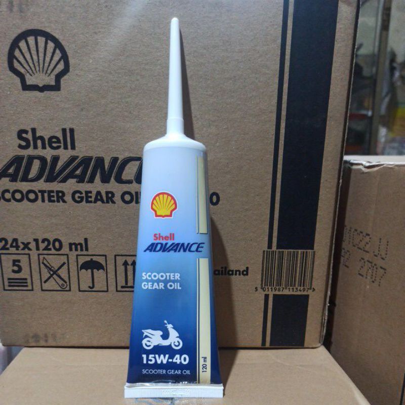 Jual OLI GARDAN SHELL 120 ML 15W-40 API SG BEAT FI VARIO SCOOPY VARIO ...