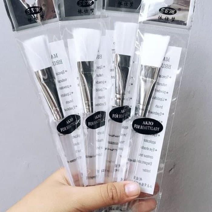 Jual KUAS MASKER AKIO - KUAS BRUSH FACIAL - KUAS WAJAH | Shopee Indonesia