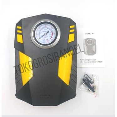 Jual POMPA BAN MOBIL ELEKTRIK PORTABLE MINI MULTIFUNGSI SEPEDA MOTOR ...