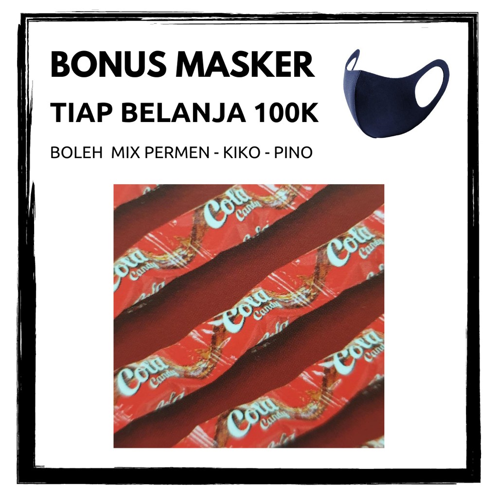 Jual Permen Cola Candy Mix Renceng Karton Isi 20 Pack @30 Pcs | Shopee ...