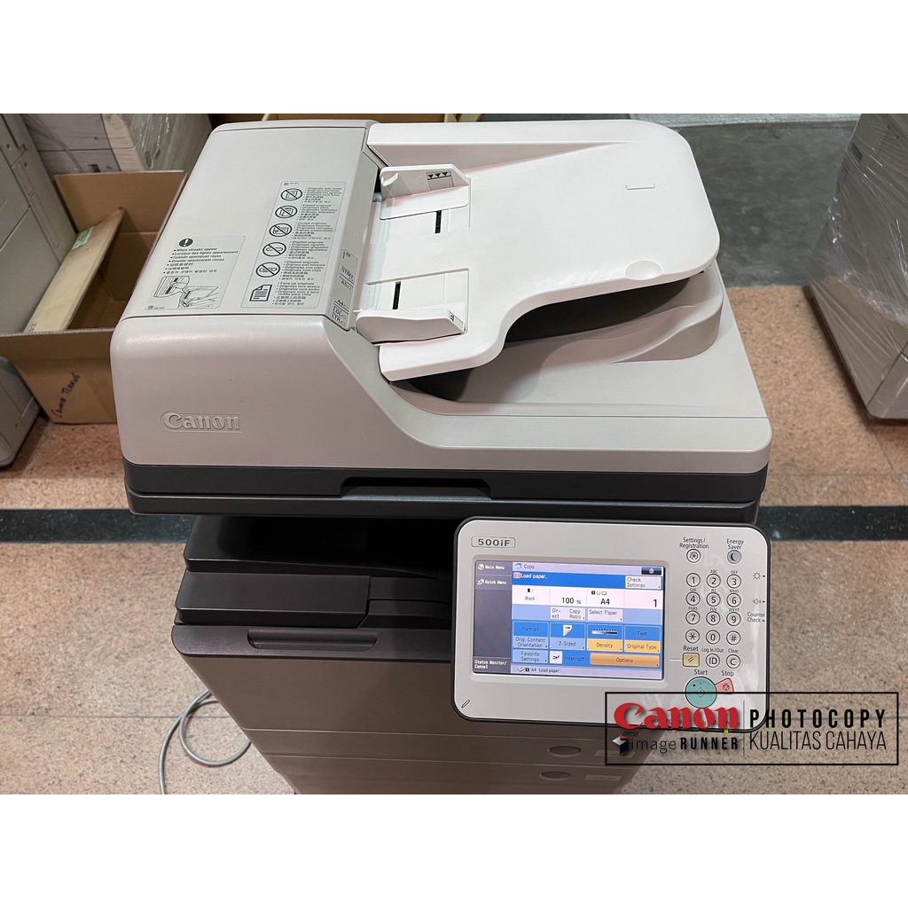 Jual Mesin Fotokopi Canon IRA 400if/500if 110Volt EX USA GRADE A TANPA MEJA | Shopee Indonesia