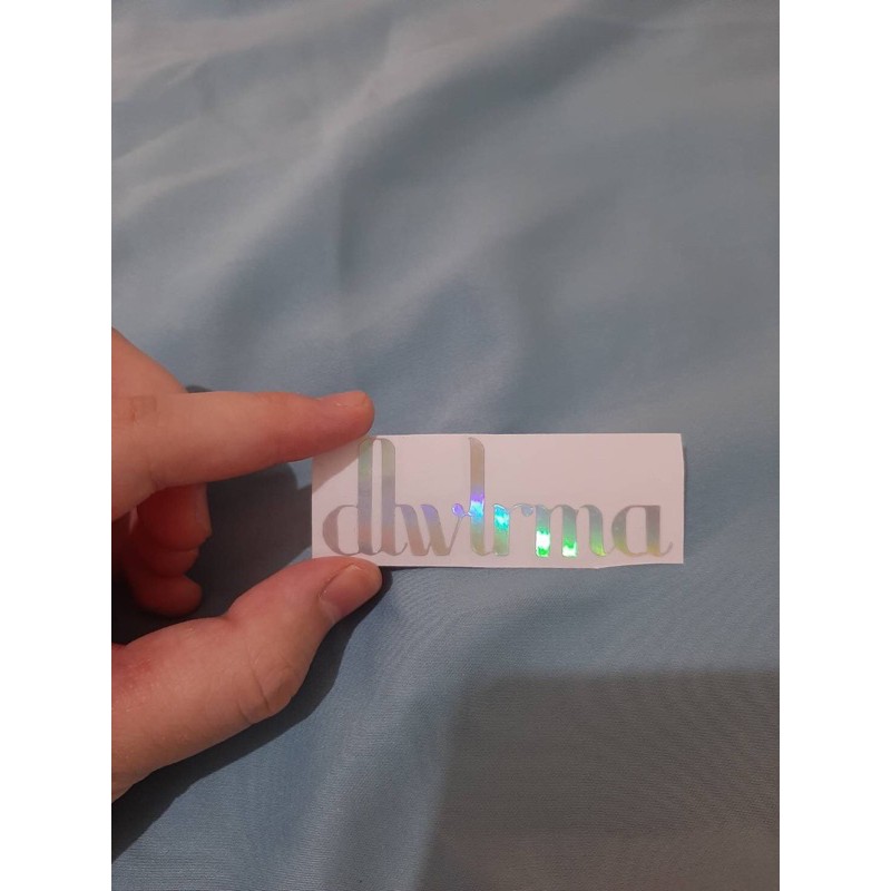 Jual IU Sticker Lightstick - dlwlrma sticker hologram - uaena stiker ...