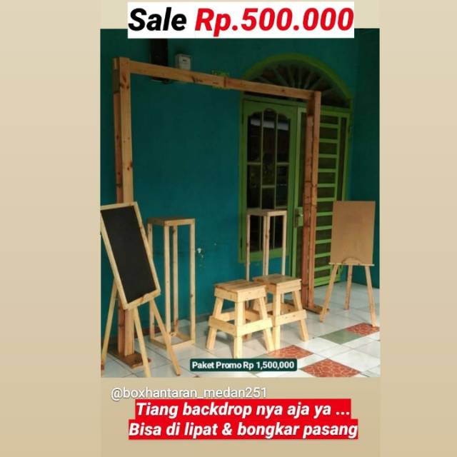 Jual Tiang backdrop bongkar pasang | Shopee Indonesia