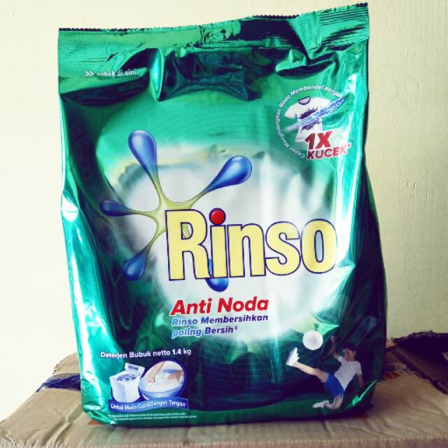 Jual Detergent Powder Rinso Anti Noda 1.4kg | Shopee Indonesia