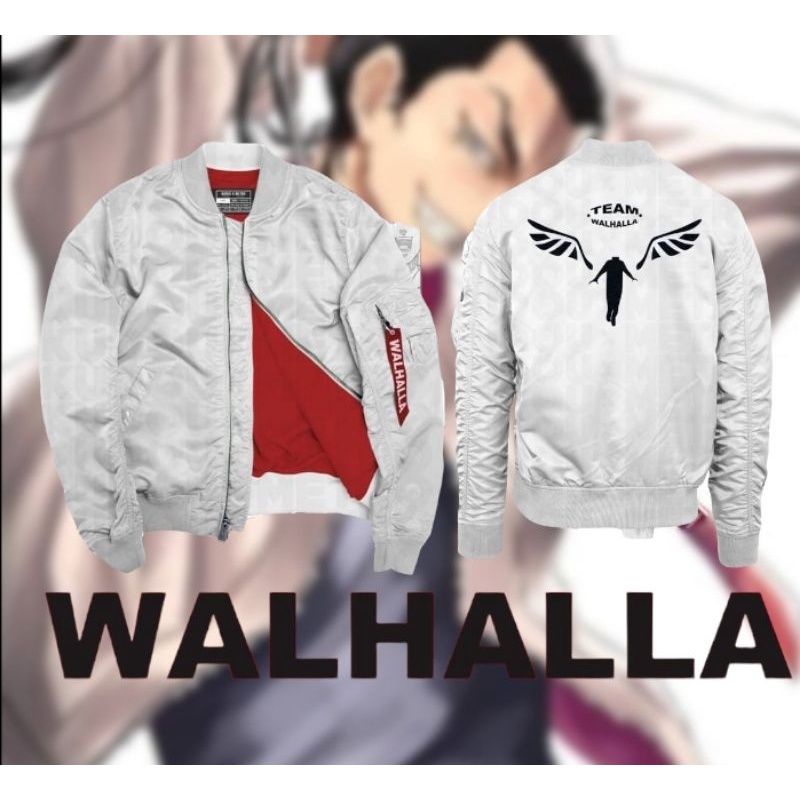 Jual PDS JAKET BOMBER VALHALLA WALHALLA TOKYO REVENGERS TOKYO MANJI ...