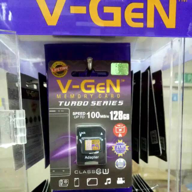 Jual memory v-gen 128GB class 10. original | Shopee Indonesia