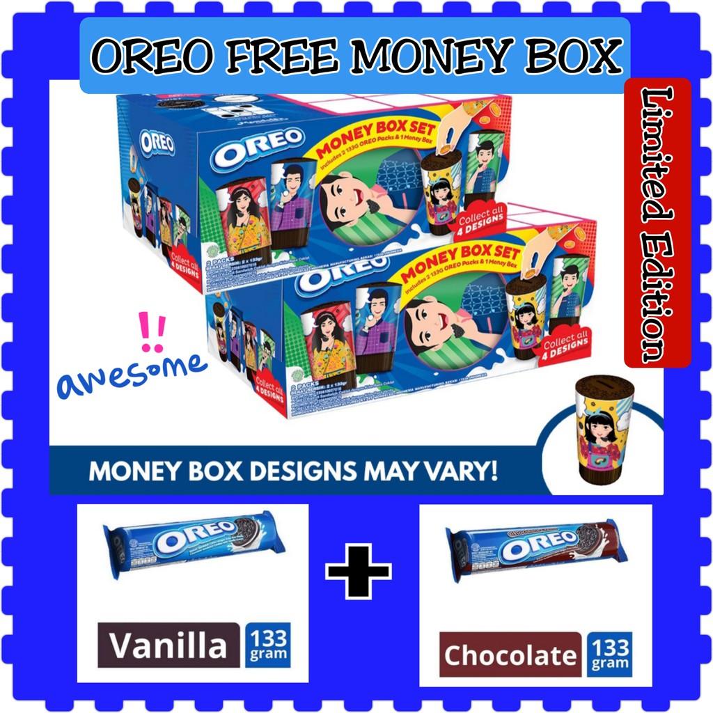 Jual OREO FREE MONEYBOX (CELENGAN) LIMITED EDITION | Shopee Indonesia