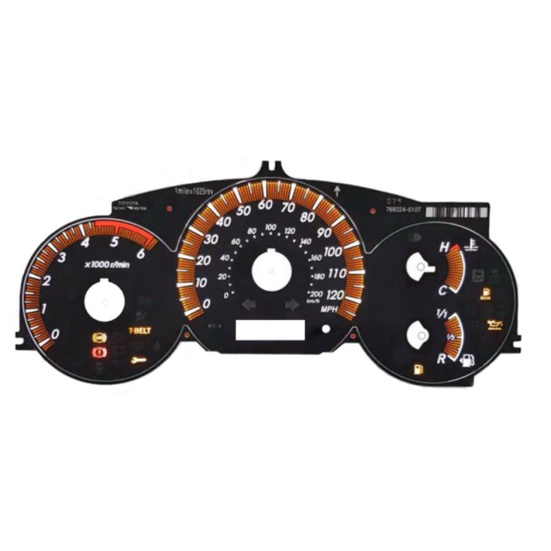 Jual Papan panel speedometer|spidometer custom Fortuner / Hilux Diesel ...