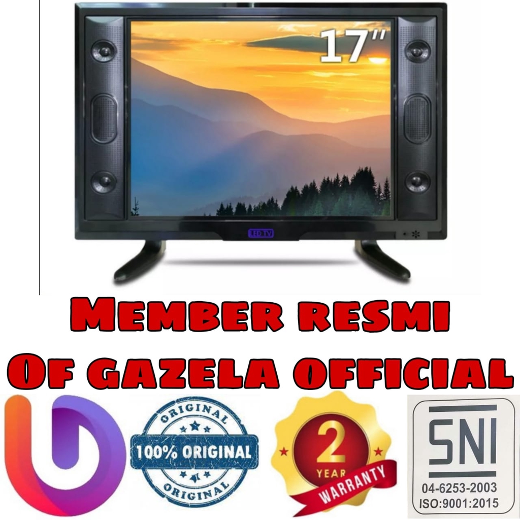 Jual BIG SALE GAZELA TV DIGITAL LED TV 17 INCH-BERGARANSI -TERDAFTAR ...