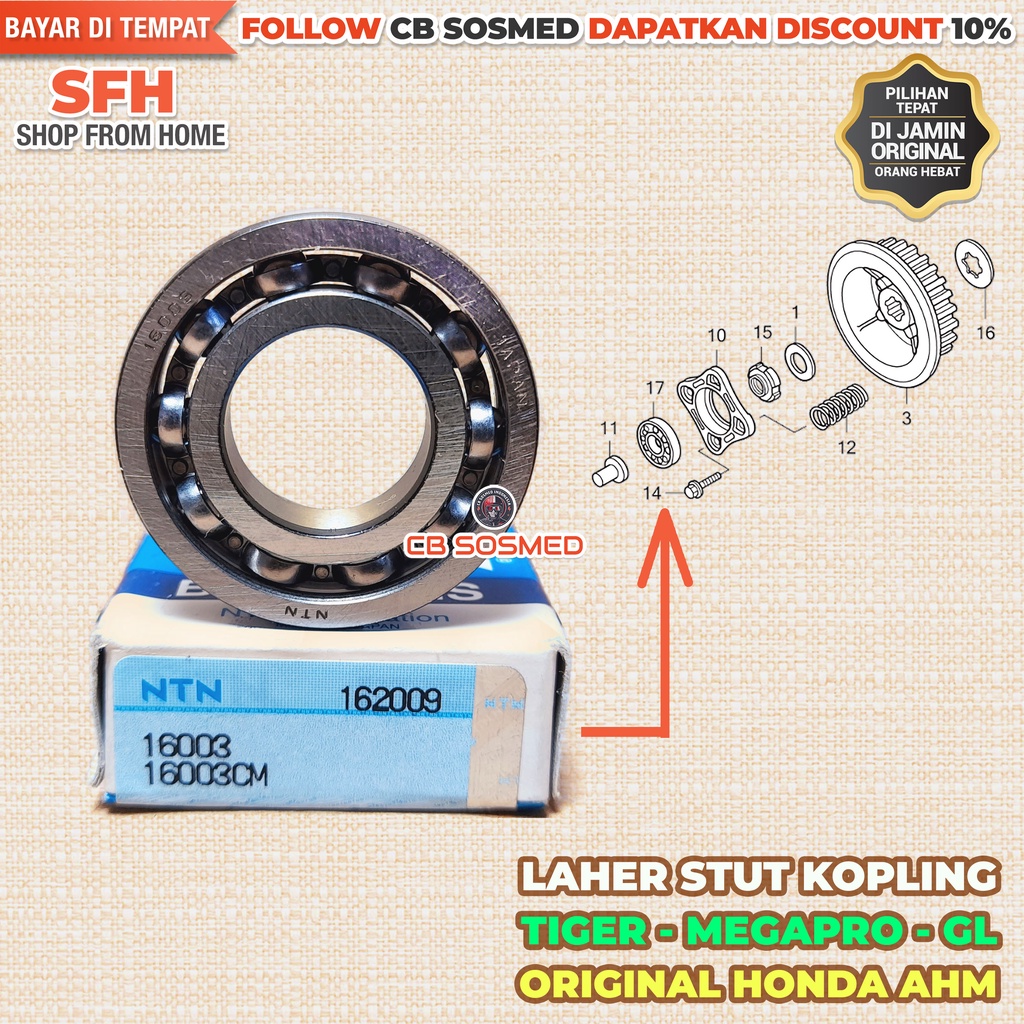 Jual Bearing Stut Kopling Tiger 2000 Laher Stut Kopling Tiger Lama ...