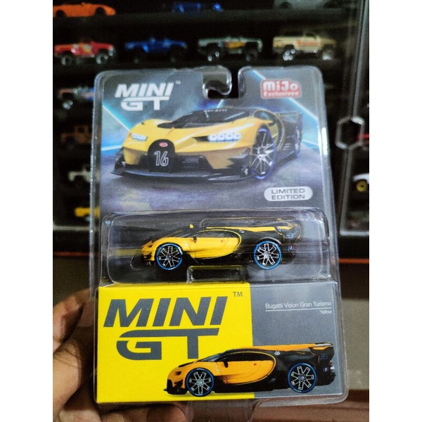 Jual Mini Gt Bugatti Vision Grab Turismo | Shopee Indonesia