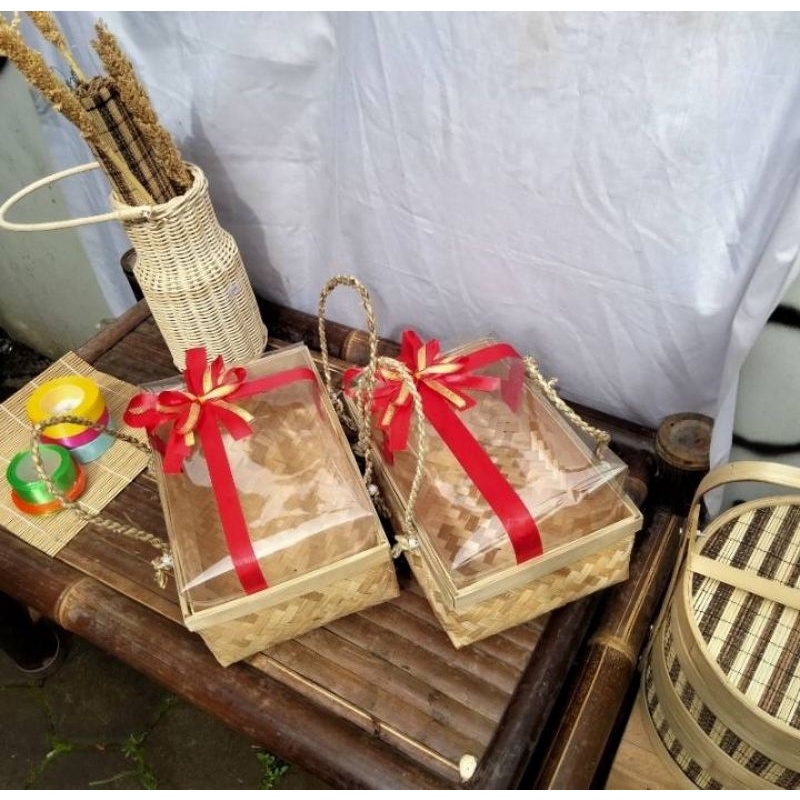 Jual Kotak seserahan uniq ukuran 17x28 premium hantaran parsel buah ...