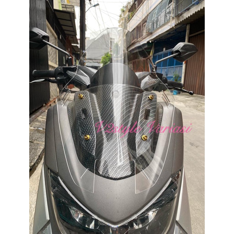 Jual WINDSHIELD NMAX VARIASI MODEL ORIGINAL LASER OCITO TDR JENONG ...