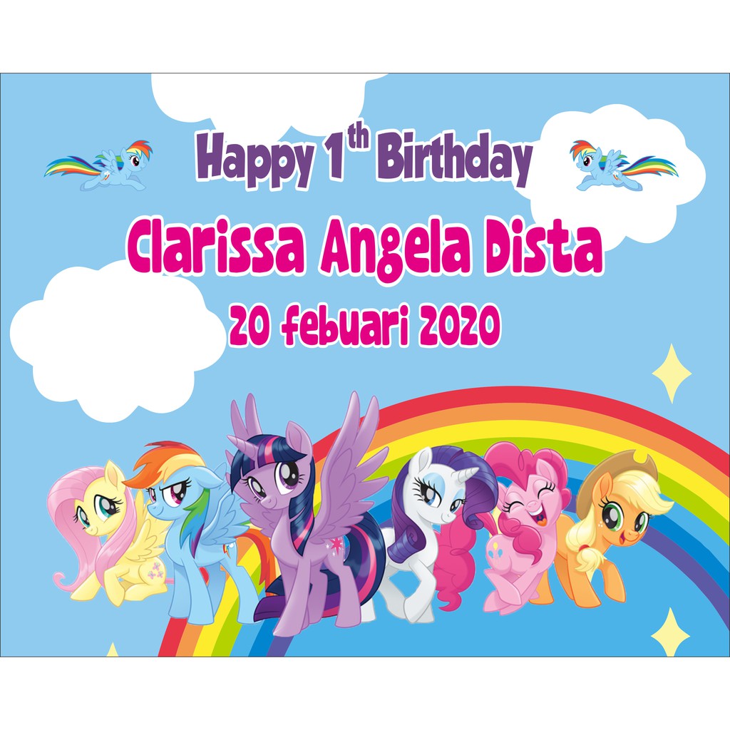 Jual Banner Ulang tahun 150X150 | Backdrop Ultah | Shopee Indonesia