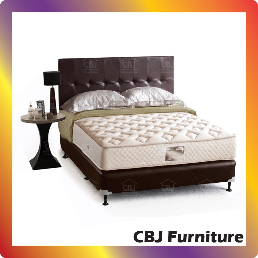Jual Quantum Kasur Springbed Heavenly Comfort - Full Set Ramona ...